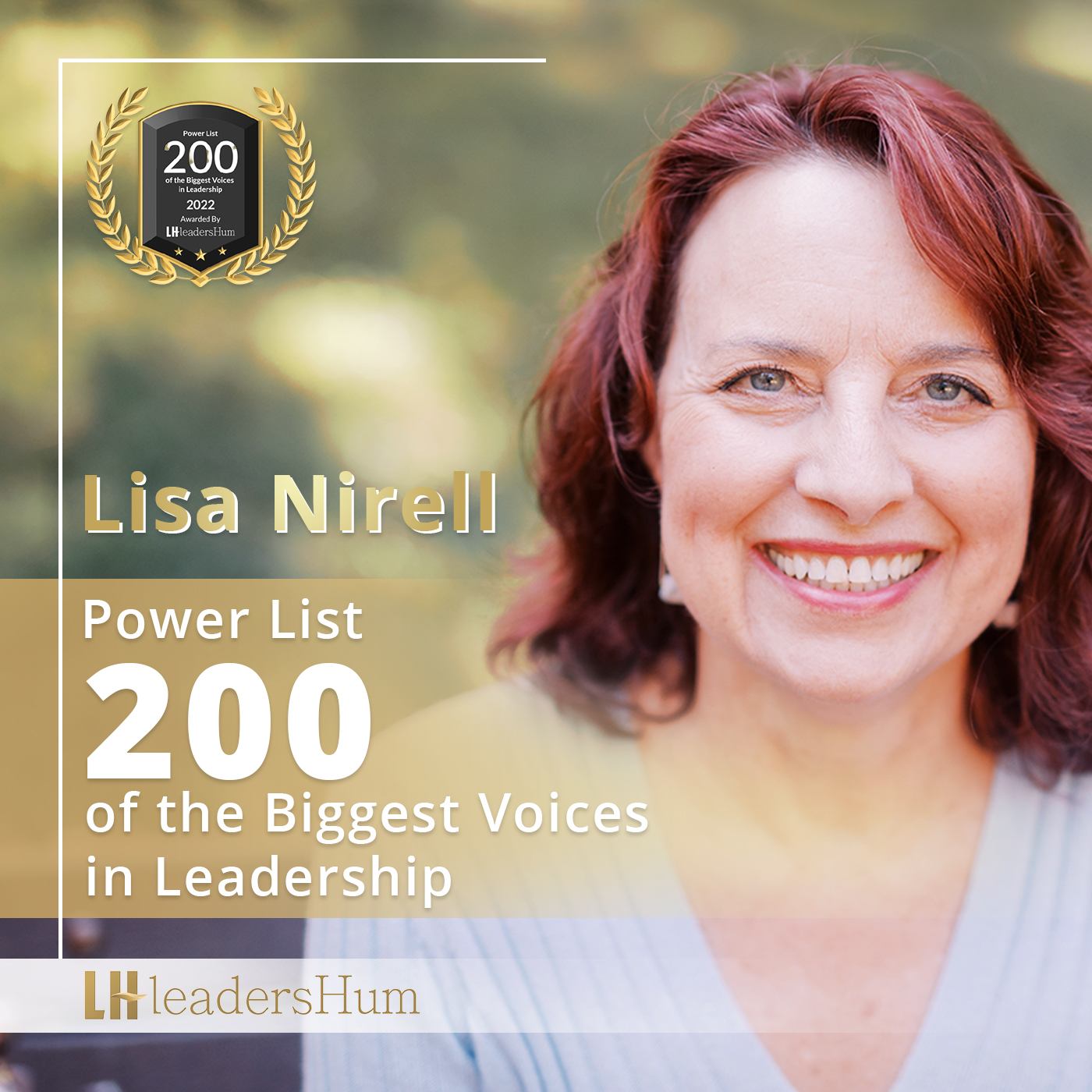 Who is Lisa? - Lisa Nirell